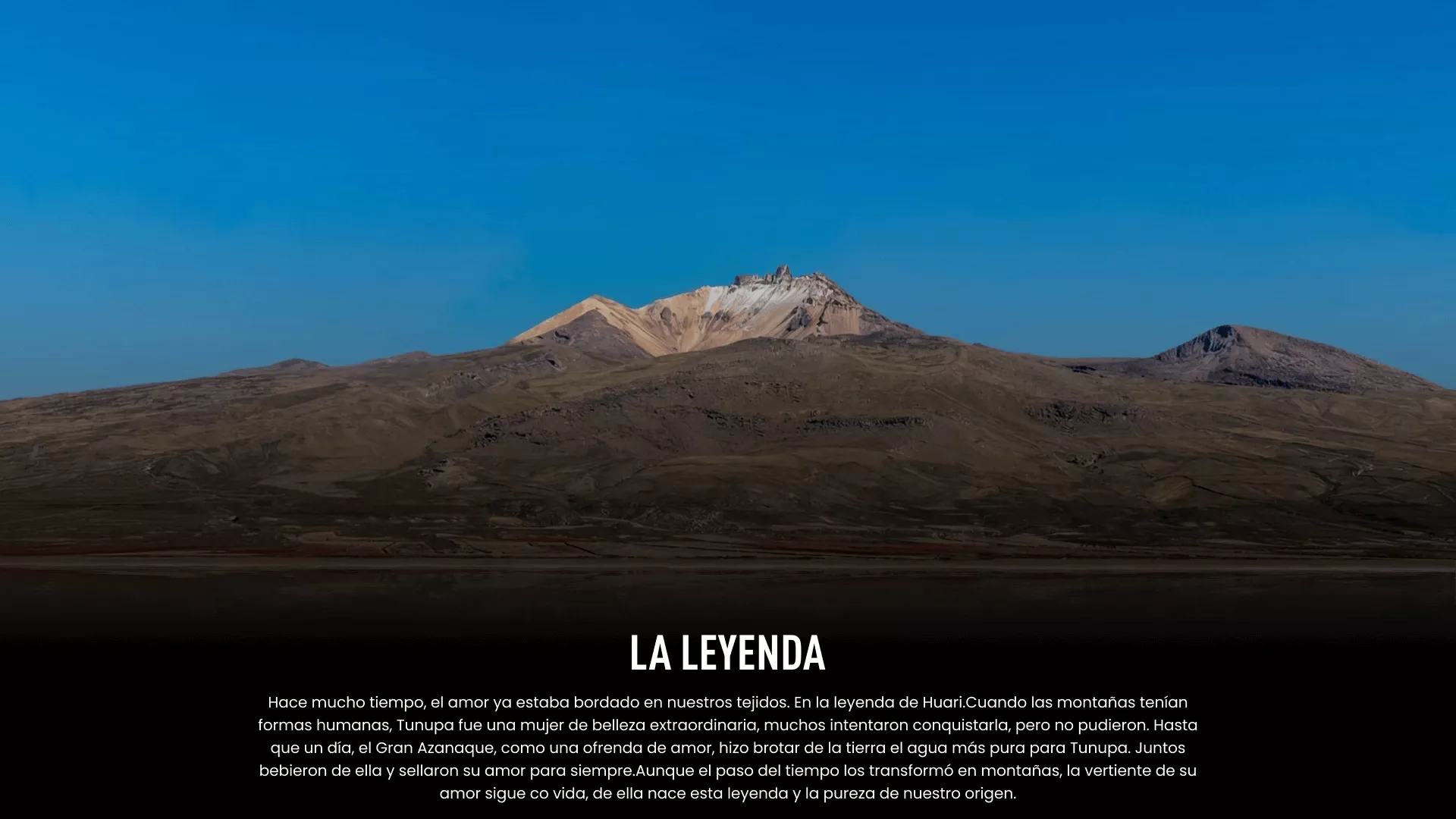 Huari | Leyenda
